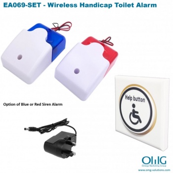 Handicap / Elderly Toilet Panic Button Alarm System – OMG Solutions