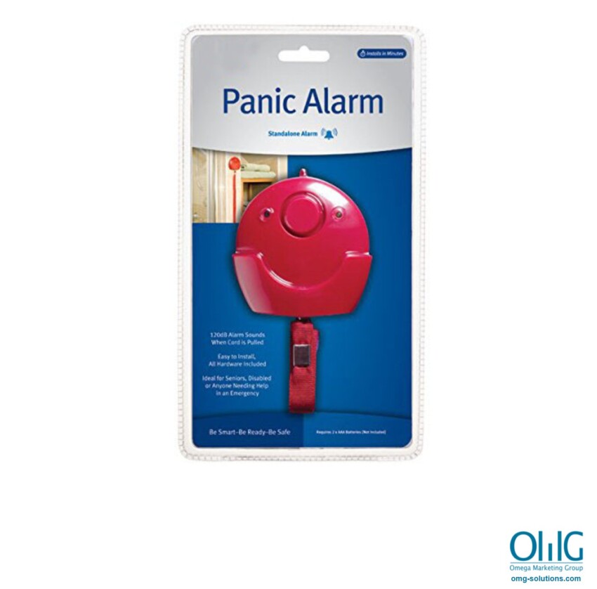Wireless Elderly Panic Alarm with LOUD 120 dB Siren and LED Light – DIY ...