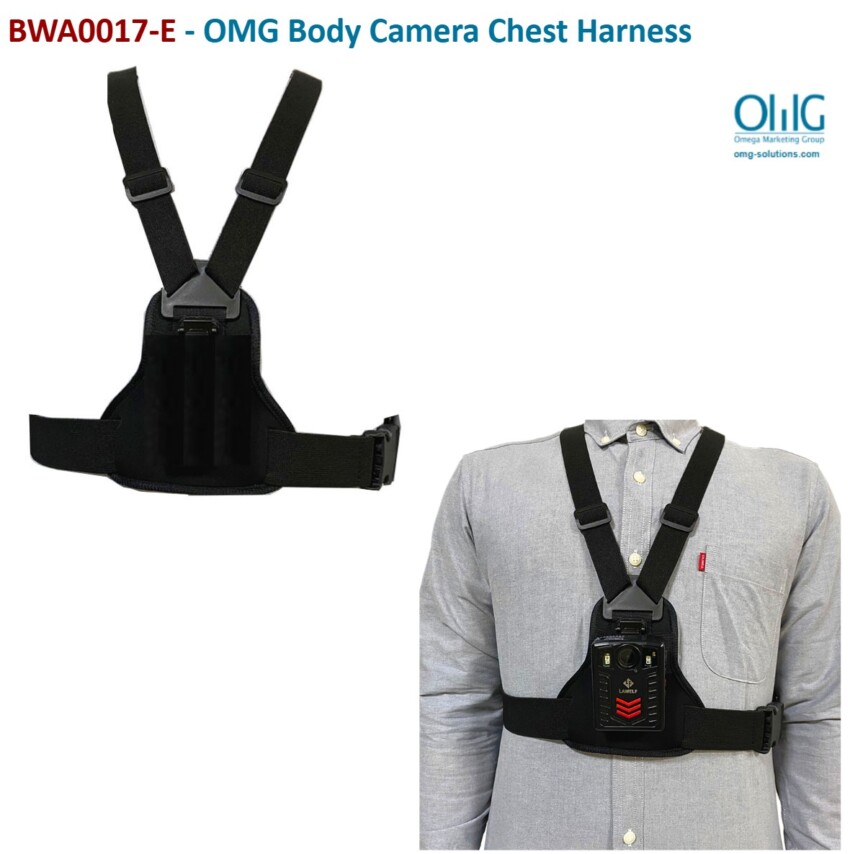 BWA017-E – OMG Body Camera Chest Harness – OMG Solutions